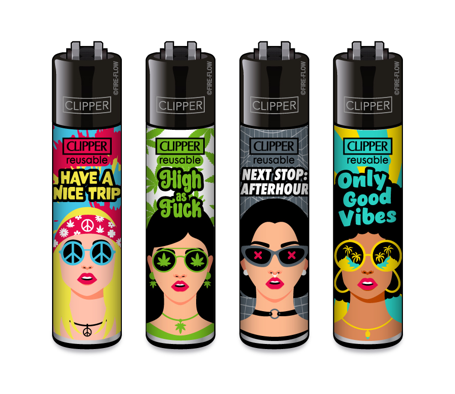 Girls - 4er Set CLIPPER CLASSIC Large